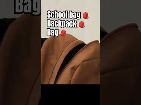 🎒 What is a School Bag? School Bag - Backpack - Bag Synonyms #englishvocabulary #esl #schoolbag