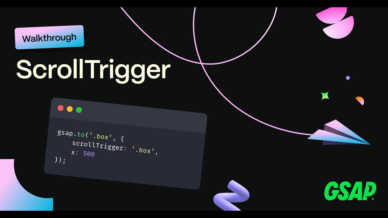 Exploring the New ScrollTrigger Plugin for GSAP | Galaxy.ai