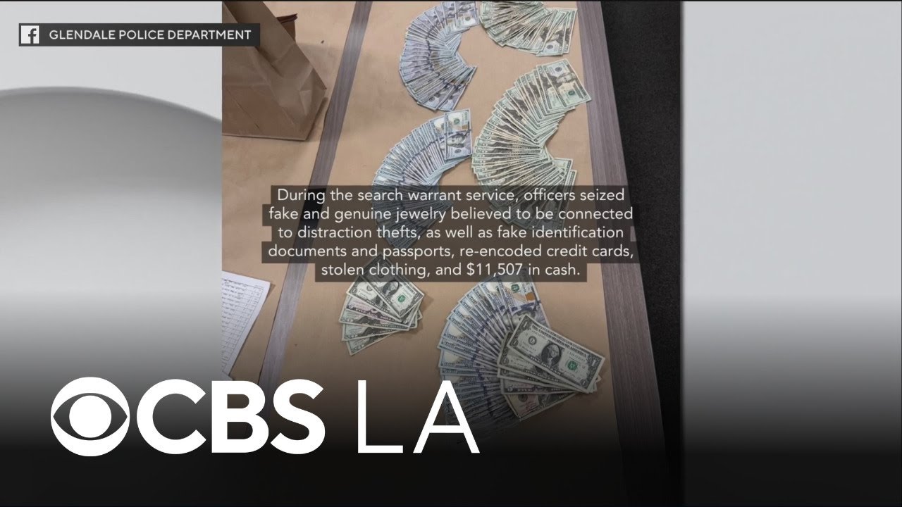 Family of five arrested in connection with distraction thefts in Glendale