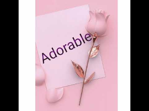 Adorable :Synonyms |Meaning |Enchanting /lovable |#studyicon #knowledge #synonyms