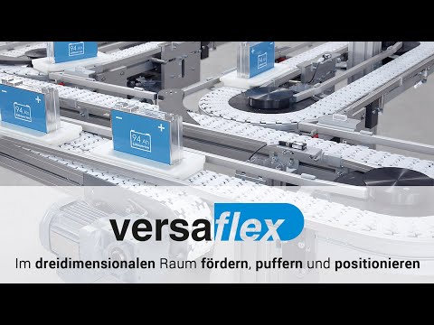 mk Versaflex – Produkte im dreidimensionalen Raum fördern, puffern und positionieren