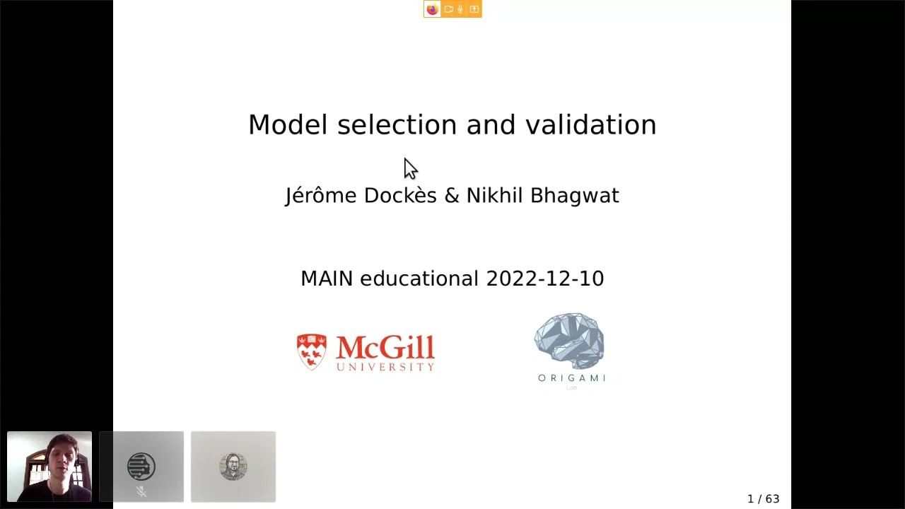 Tutorial on model selection and validation using scikit-learn