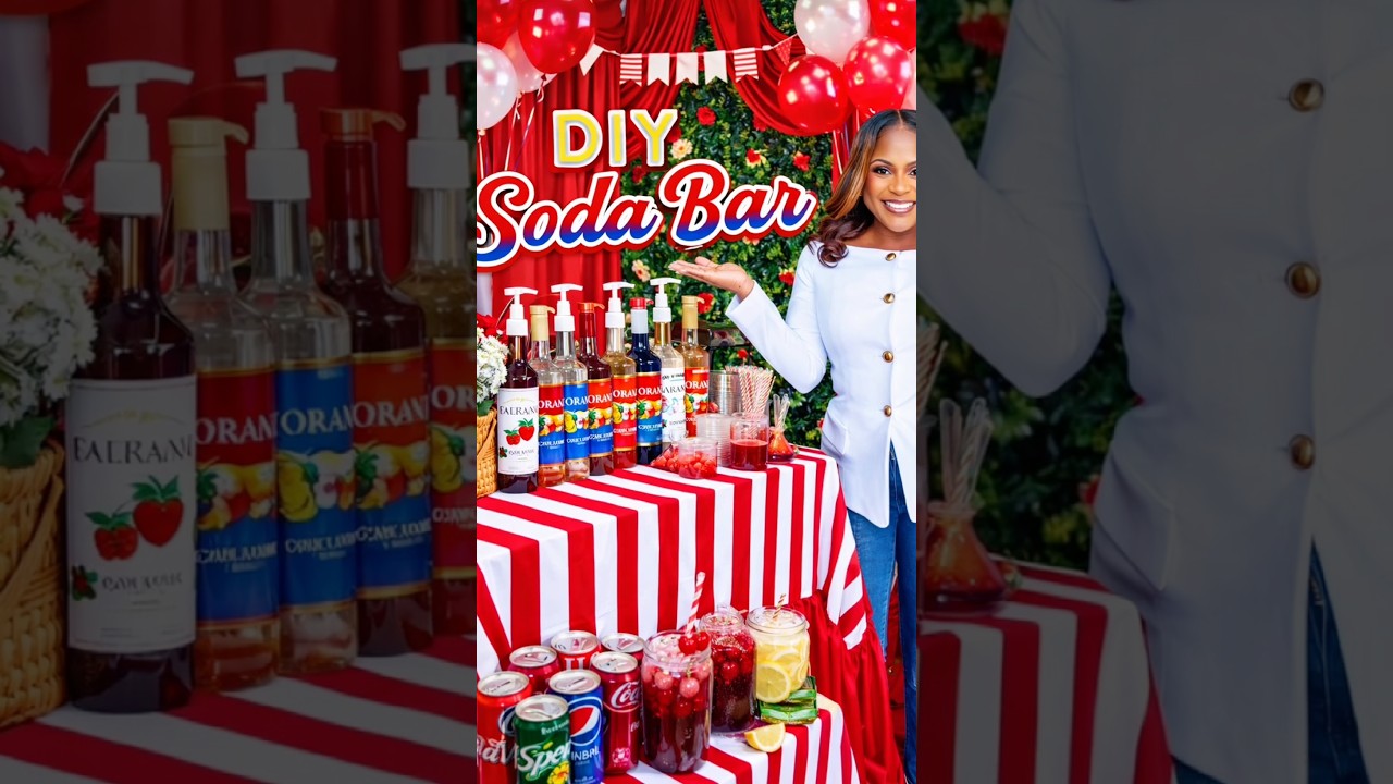 DIY DIRTY SODA BAR