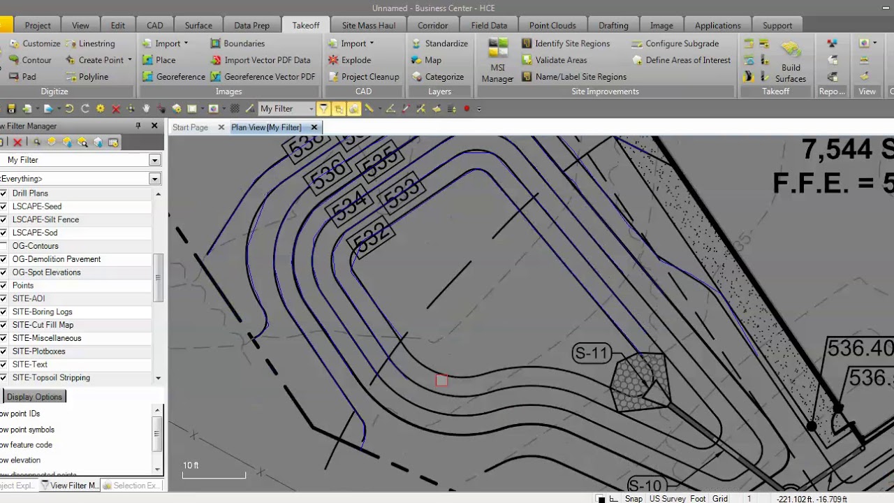 TBC - PDF Earthwork Takeoff from Digitized Contours