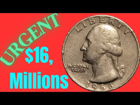 Expensive 1966 Washington Quarters That Could Make You A Millionaire! RARE Coins To Lock For!