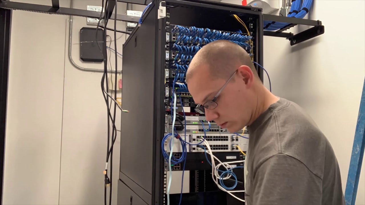 Collapsed core 4 post network/compute stack build