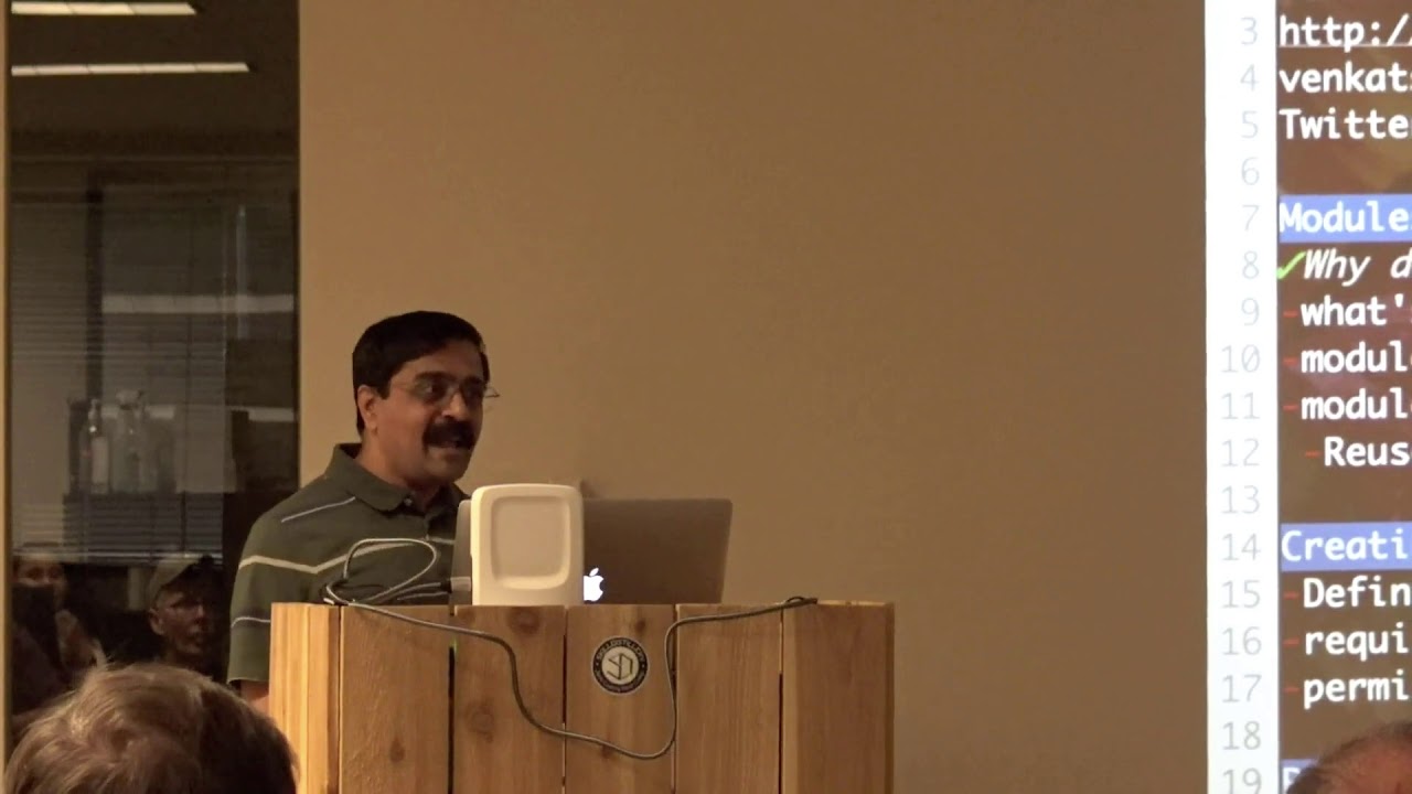 Dr. Venkat Subramaniam on Java 9 Modules: Why and How