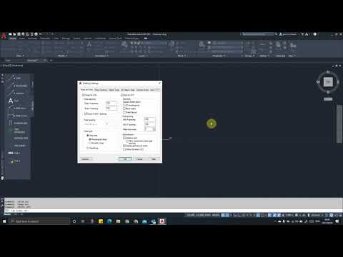 AutoCAD Snap & Grid Settings
