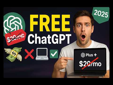 ✅ How to Use ChatGPT Plus for FREE in 2025 (No Credit Card, No Limits!)