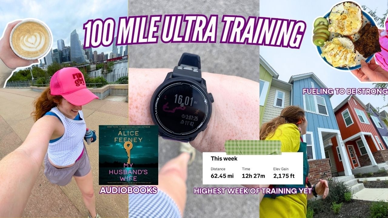 100 mile ultramarathon training as an average runner 🏃‍♀️ week of running in my life!!