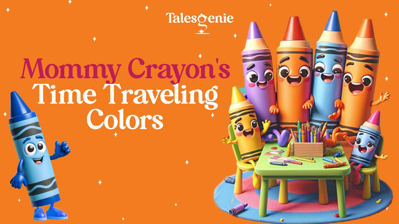 Mommy Crayon’s: Time Traveling Colors | Crayons Family | Mother's Day | Rainbow Colors
