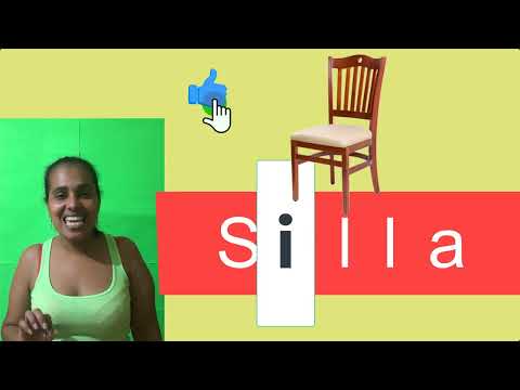 Today's word Chair "Silla" | DORKA'S SPANISH CLASS