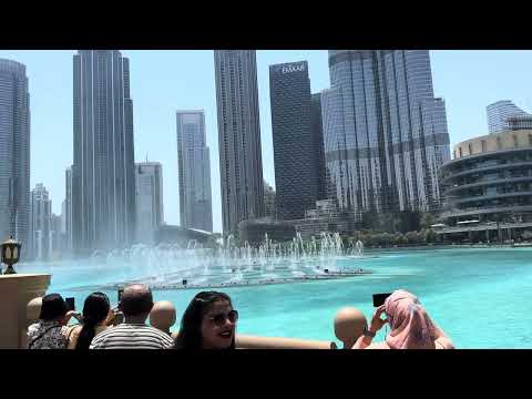 Fountain Show Dubai Mall 01-07-2023