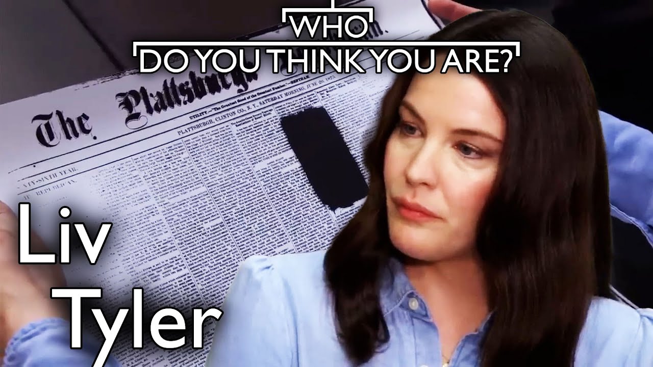 Liv Tyler uncovers African American descendant!