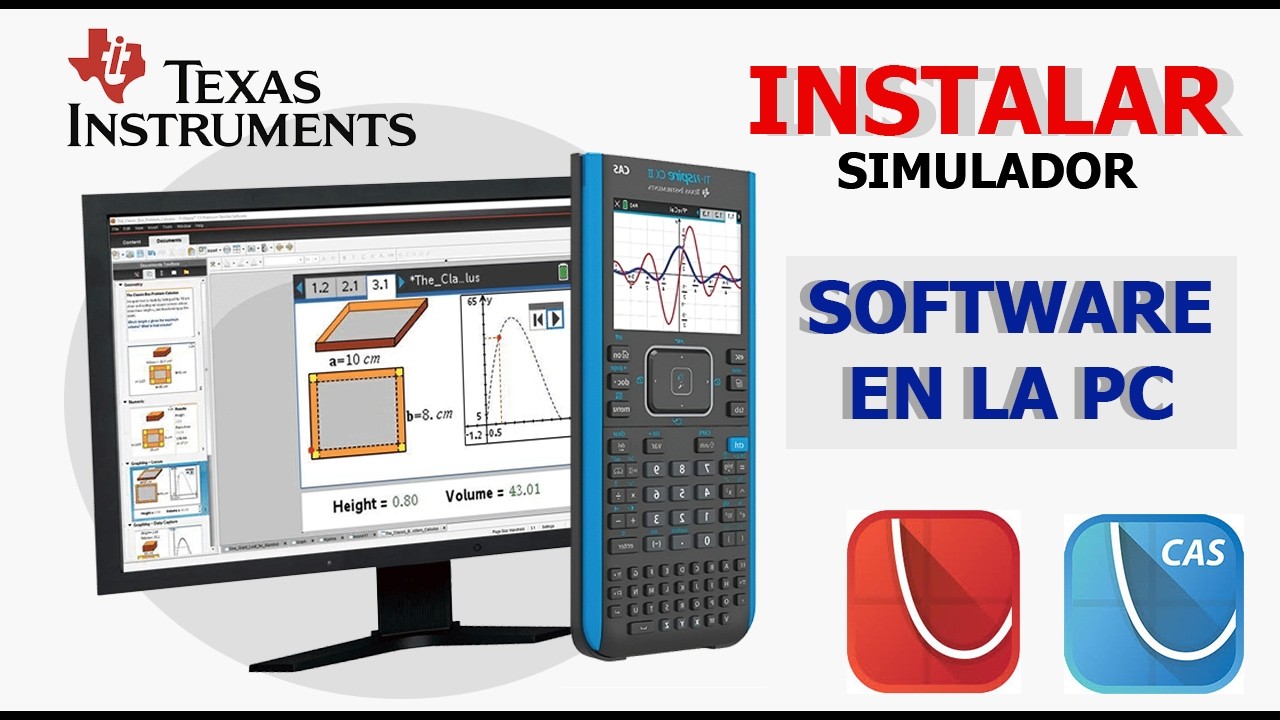 INSTALAR CALCULADORA  - COMO CONVERTIR Y PASAR PDF (TEXAS)