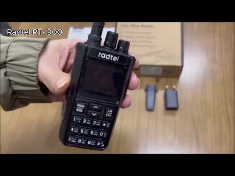 Radtel RT-900 8W Full band Ham Radio Walkie Talkie 512CH Air Band Two Way Radio Station A