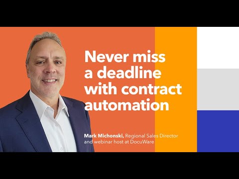 How to automate contracts now from start to finish and never miss another deadline