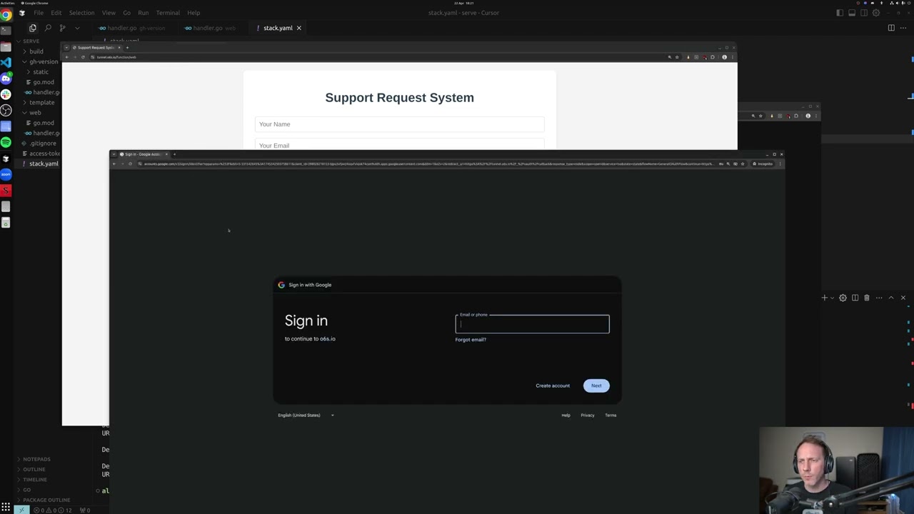 OpenFaaS - built-in authentication and auth proxy tech preview