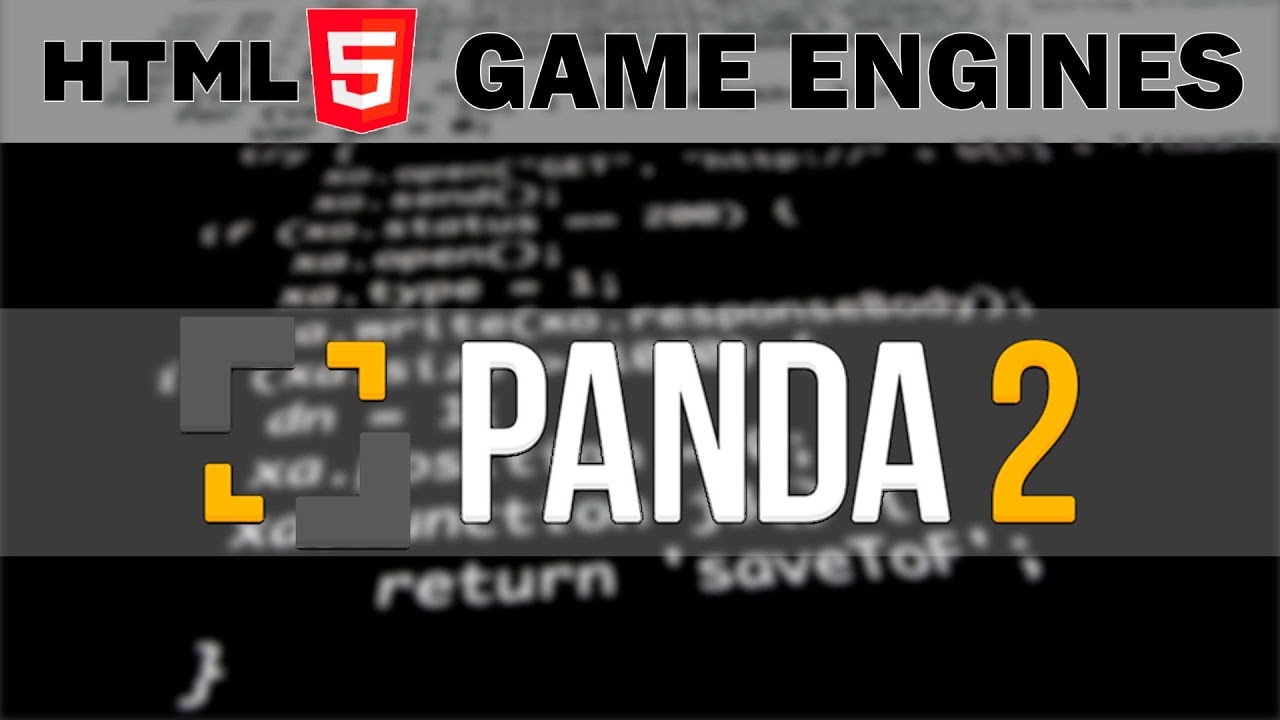 Panda 2 -- HTML5 Game Engines Series