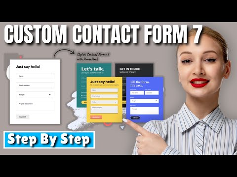 How to Customize Contact Form 7 with Elementor [without CSS]