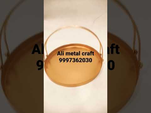 Ali Metal Craft, Moradabad - Manufacturer of Metal basket and Metal Tray
