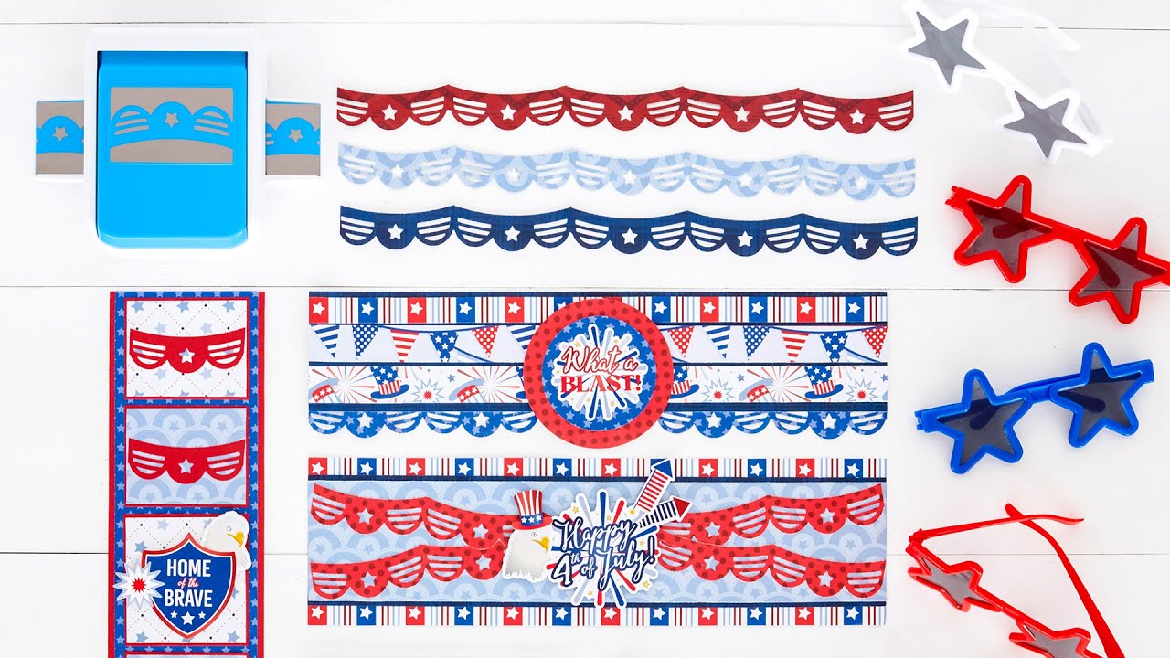 Flag Banner Border Punch by Creative Memories