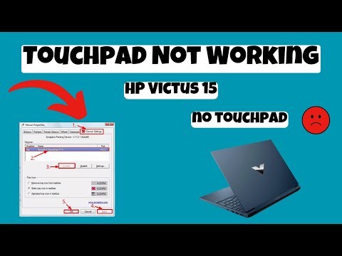 HP Victus 15 Touchpad Not Working issue {Easy Fix}
