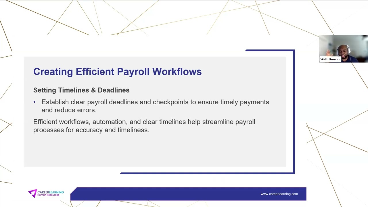 Payroll Operations: How to Manager a Payroll Department