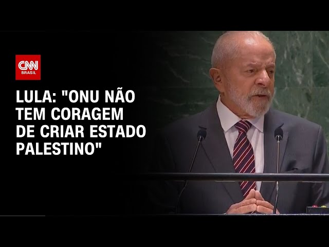 Lula diz que “ONU não tem coragem de criar Estado Palestino“ em evento ...