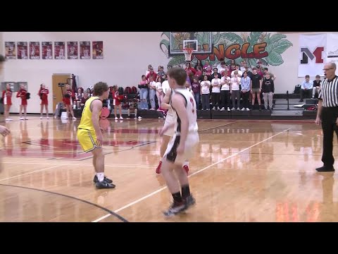 Manchester senior guard Ethan Hendrix previews 2A semi-state 3/20/2025