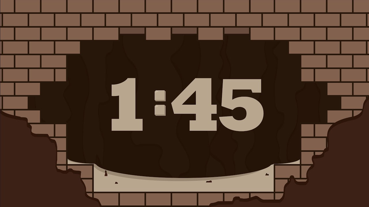 1 Minute 45 Second Timer (Basic Brown)