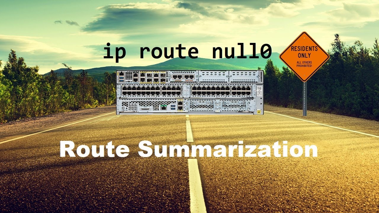 Route Summarization and the Route to Null0