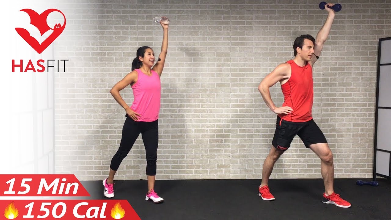 15 Minute Standing Abs Workout - 15 Min Abs & Standing Cardio Workout - Standing Ab Workout