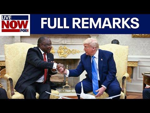 Tense meeting between Trump and South African President Ramaphosa, "Genocide" accusations
