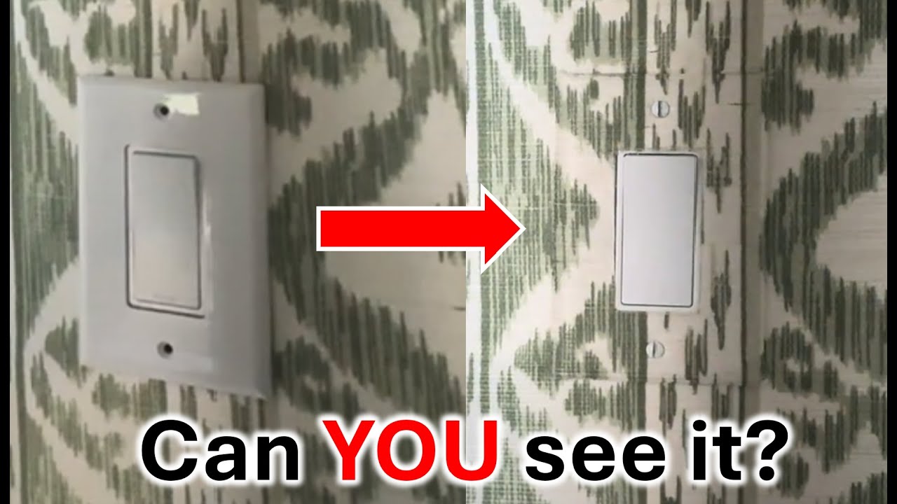 How to Wallpaper an Outlet Cover or Switch Plate Cover | Simple Tutorial