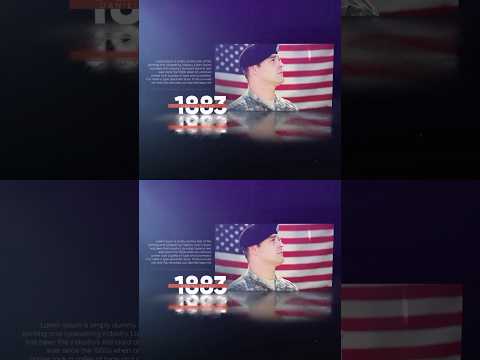 Memorial Day Slideshow | After Effects template 🇺🇸 #usaflagday