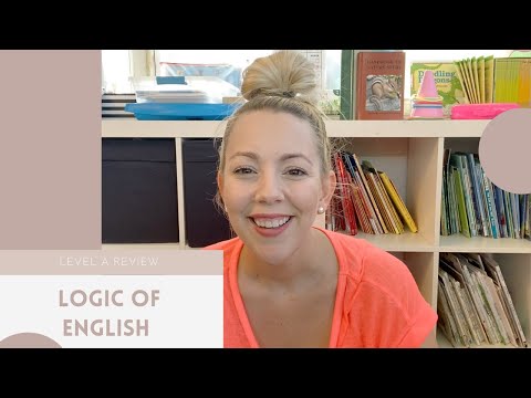LOGIC OF ENGLISH FOUNDATIONS LEVEL A & GAME BOOK REVIEW|| LOE Kindergarten Curriculum Flip Through
