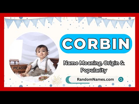 Corbin - Baby Boy Name Meaning, Origin & Popularity - RandomNames.com
