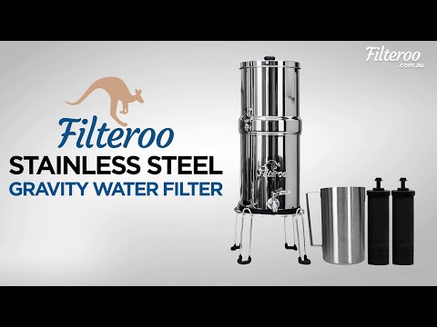 Filteroo® Stainless Steel Gravity Water Filter - Product Spotlight