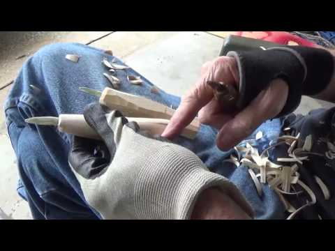 Another Quick Word About Carving The Knife Handles