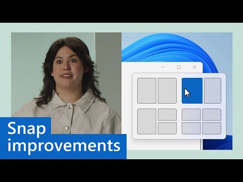 Windows 11 Snap and new touch experience