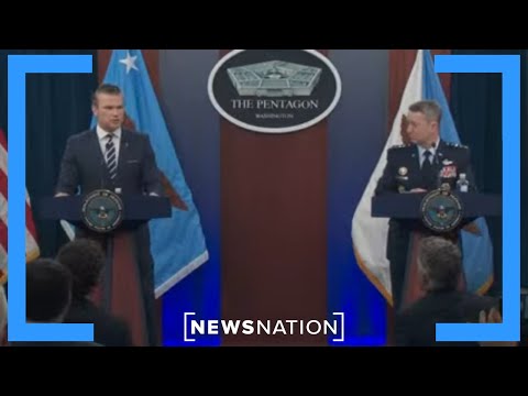 US bombs Iran: Hegseth, top military commander speak after strikes | NewsNation