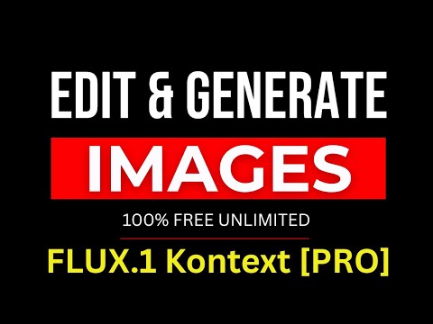 Generate & Edit Images 100% FREE with FLUX.1 Kontext [pro]