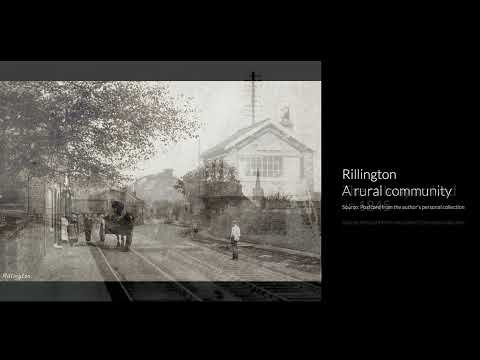 The railway and how it affected life in mid-nineteenth century Rillington, North Yorkshire