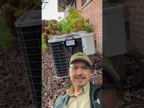 A/C Sinking into ground