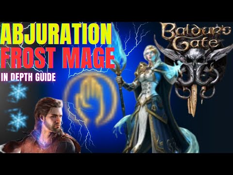BEST Abjuration Wizard | Frost Mage Pacifist Build | SOLO Tactician | Baldur's Gate 3 Guide