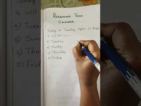 #calendertrick in tamil #calenderreasoning#tnpsc#ssccgl #tancet#shorts