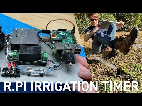 DIY IoT Sprinkler Controller, made with Raspberry Pi and OpenSprinkler