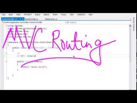 MVC URL Routing Basic Examples | MVC for Beginners