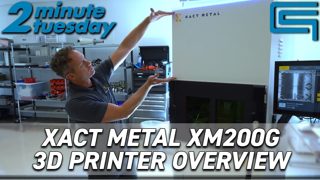 An Overview of Xact Metal's XM200G 3D Printer | 2 Minute Tuesday (Extended Edition)